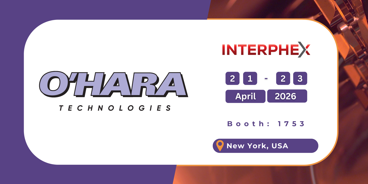 Tablet Coating Machines in USA: O’Hara at Interphex 2025